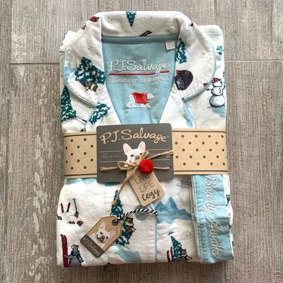 PJ Salvage | Intimates & Sleepwear | Pj Salvage Bearly Awake Pajama Set ...